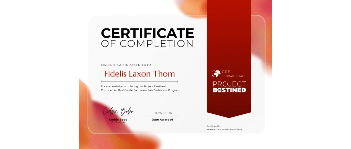 View Fidelis Laxon Thom's Commercial Real Estate Fundamentals ...
