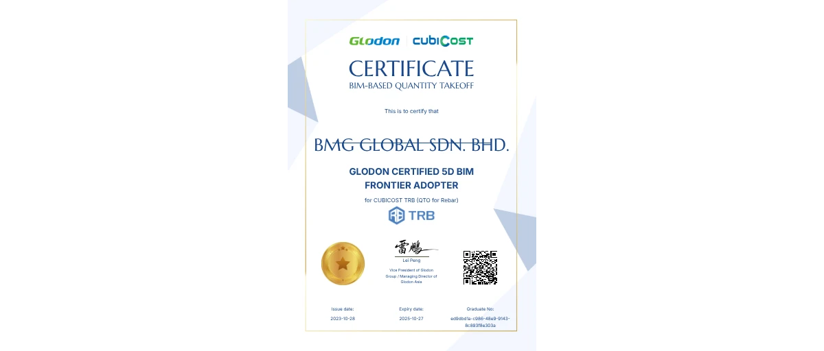 Check out BMG GLOBAL SDN. BHD.'s MY-TRB-ENTERPRISE-FRONTIER credential ...